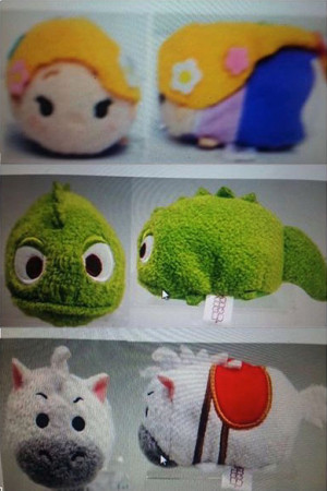 First Glimpse of the Tangled Tsum Tsum Collection | My Tsum Tsum