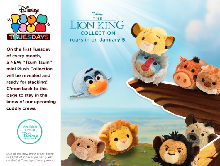 The Lion King Tsum Tsum Collection | My Tsum Tsum