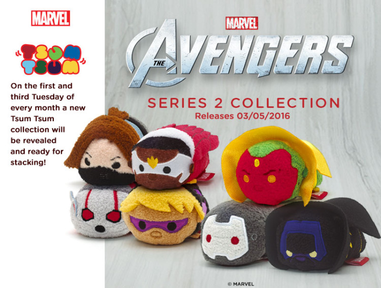 The Avengers Series 2 Tsum Tsum Collection | My Tsum Tsum