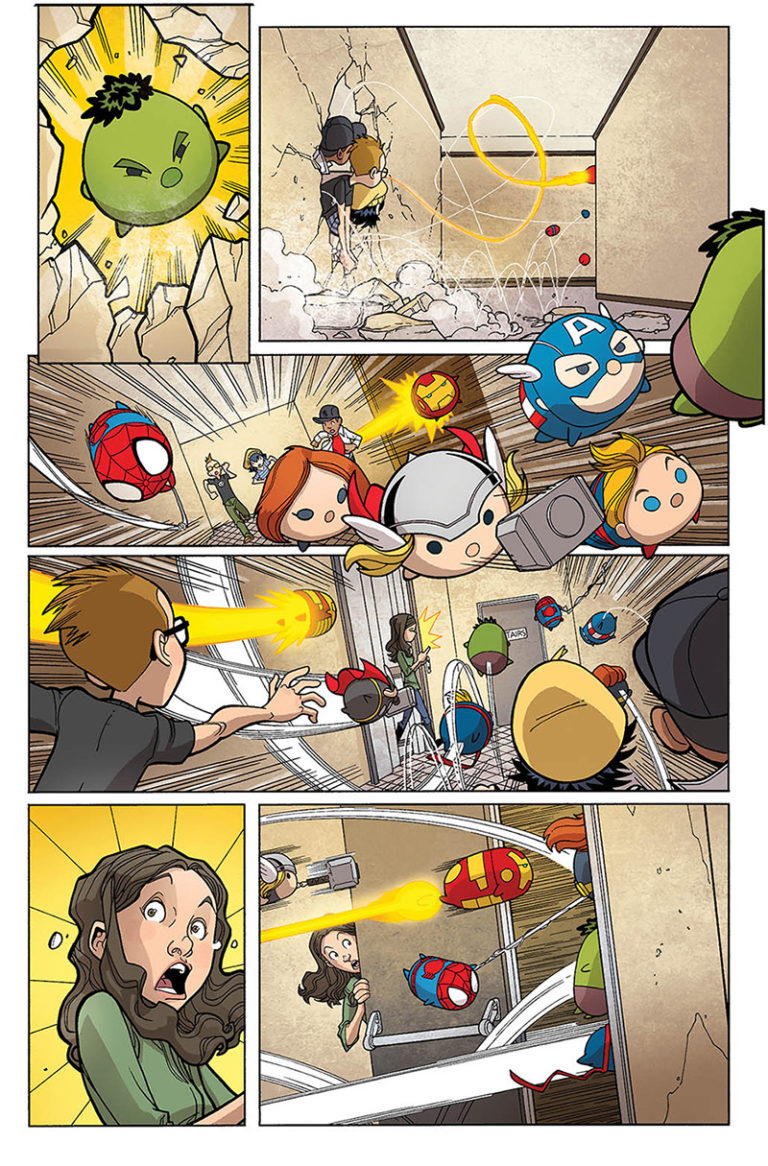 Marvel Tsum Tsum Comic Book #1 Preview | My Tsum Tsum